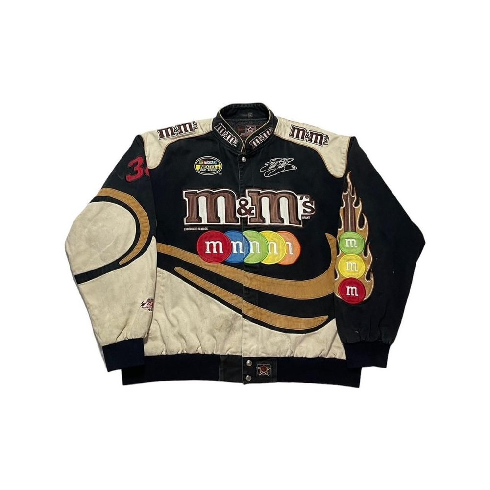 Vintage M&M Nascar Jacket - Gem